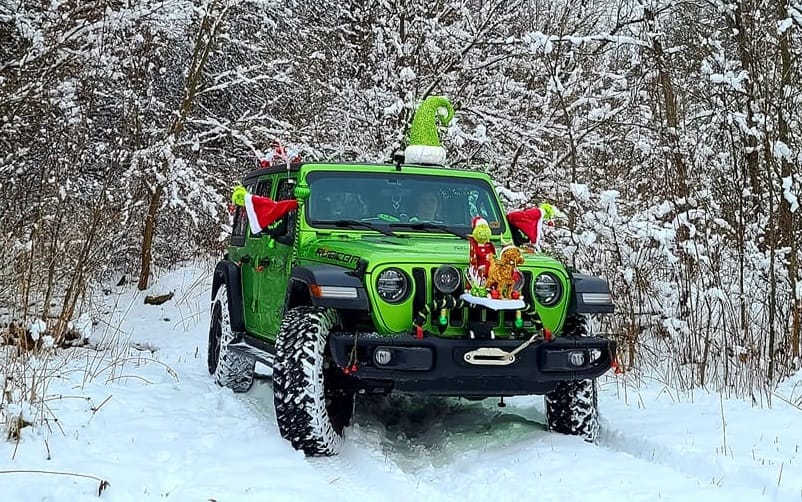 Holiday Car Decorations to Inspire...From My Jeep Community!